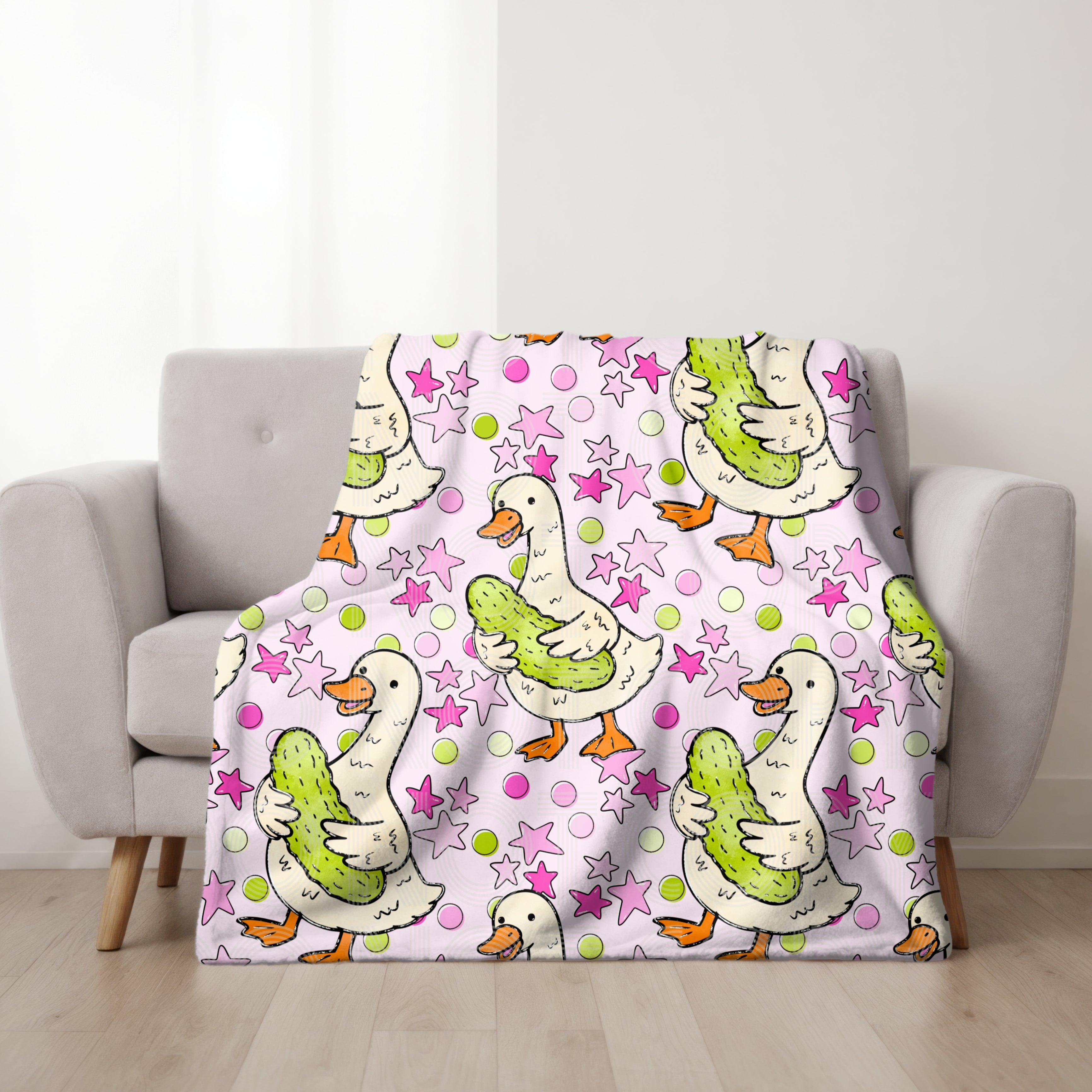 Silly Goose and Pickles Seamless PNG Design – Pine Hollow Design Co.